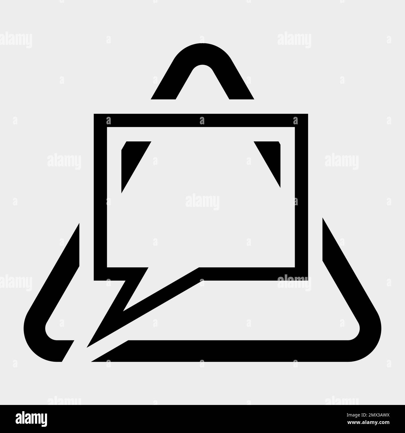 message,thought icon Symbol Sign Isolate on White Background,Vector ...