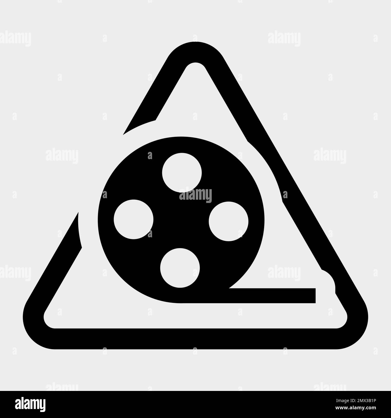 Video Film Icon Symbol Sign Isolate on White Background,Vector ...