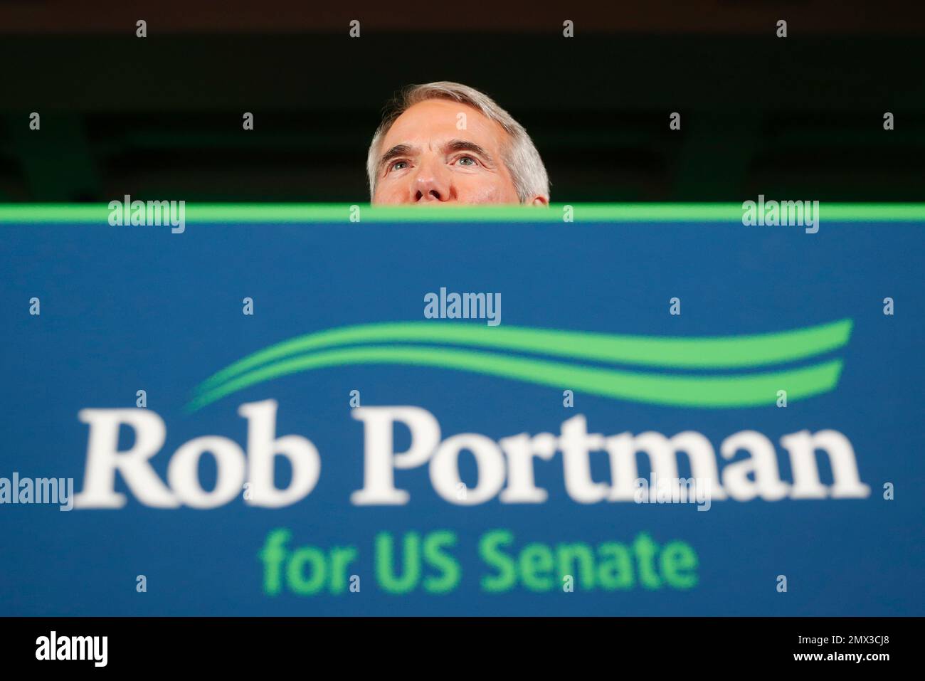 Sen. Rob Portman, R-Ohio, speaks during an election night rally at The ...