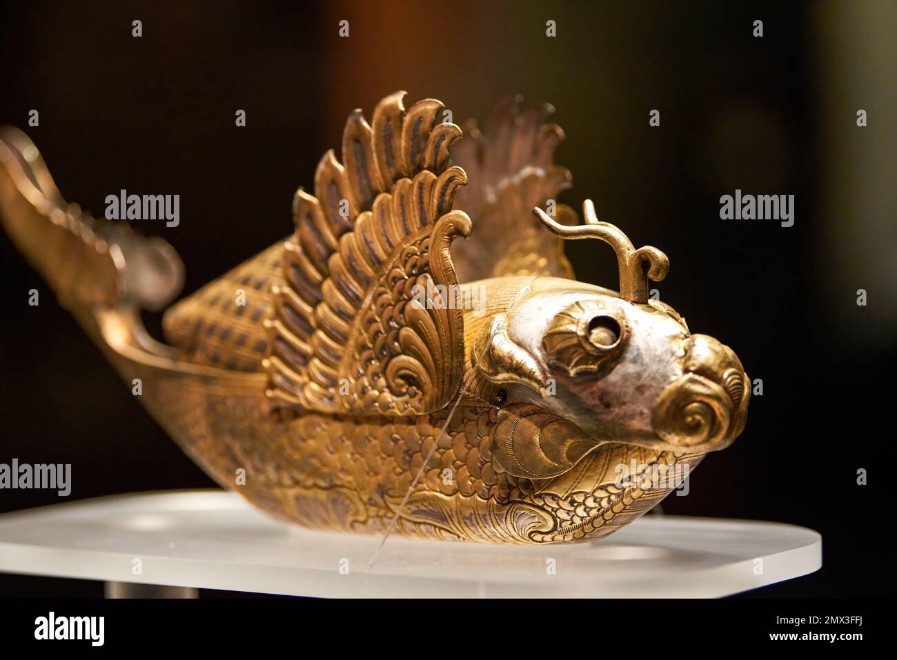 Exquisite Bronze Artifacts of Ancient China Stock Photo - Alamy