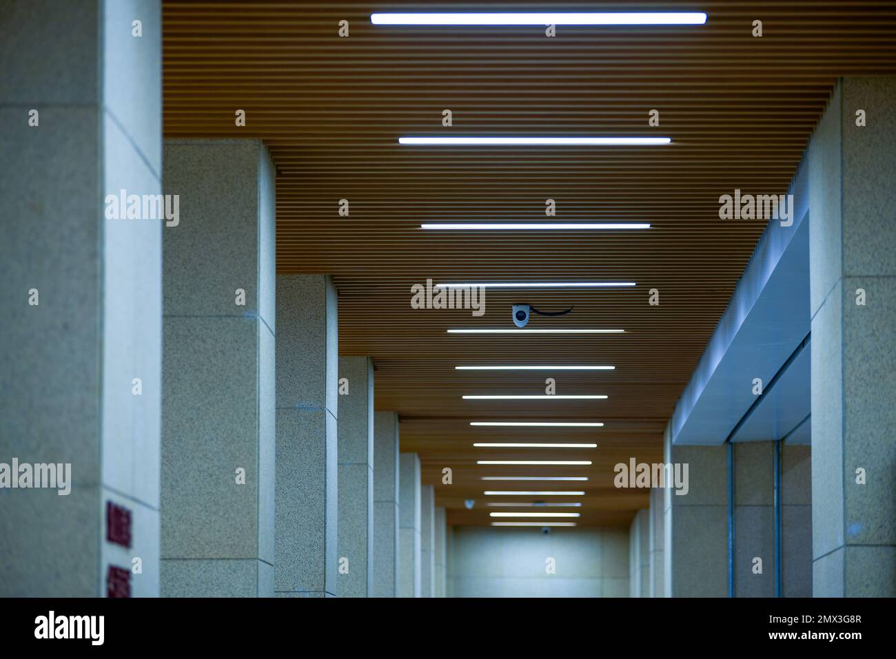 Close-up of ceiling lines in modern design interior Stock Photo - Alamy