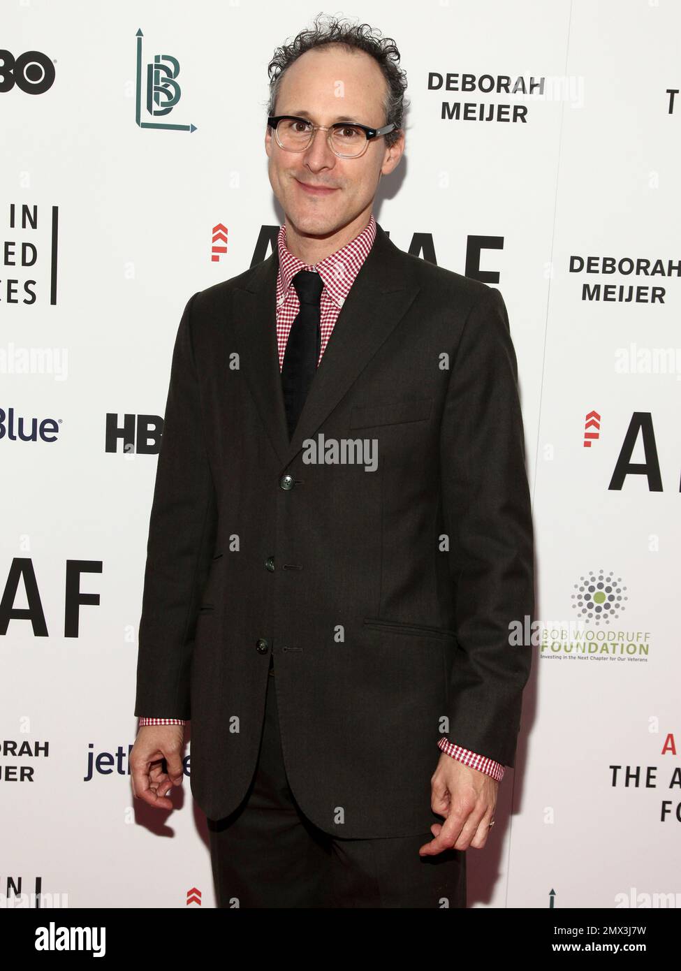Gibson Frazier attends an Arts in the Armed Forces benefit performance ...