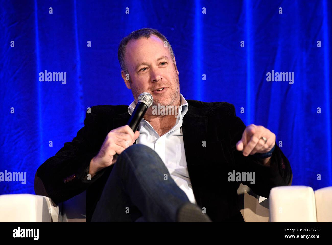 Eric Brenner, President of ETA Films, speaks at the American Film ...