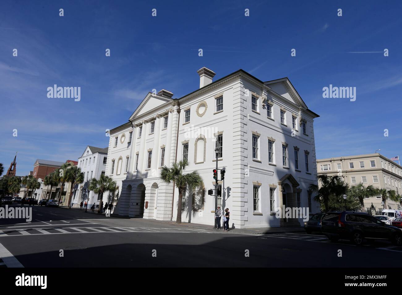 The historic Charleston County courthouse is shown in Charleston, S.C ...
