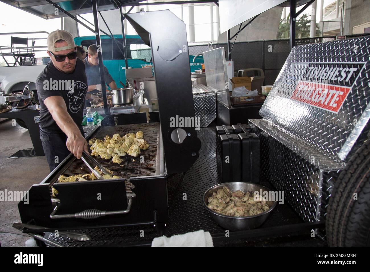 The Built Ford Tough Toughest Tailgate at Hard Rock Stadium on Sunday ...