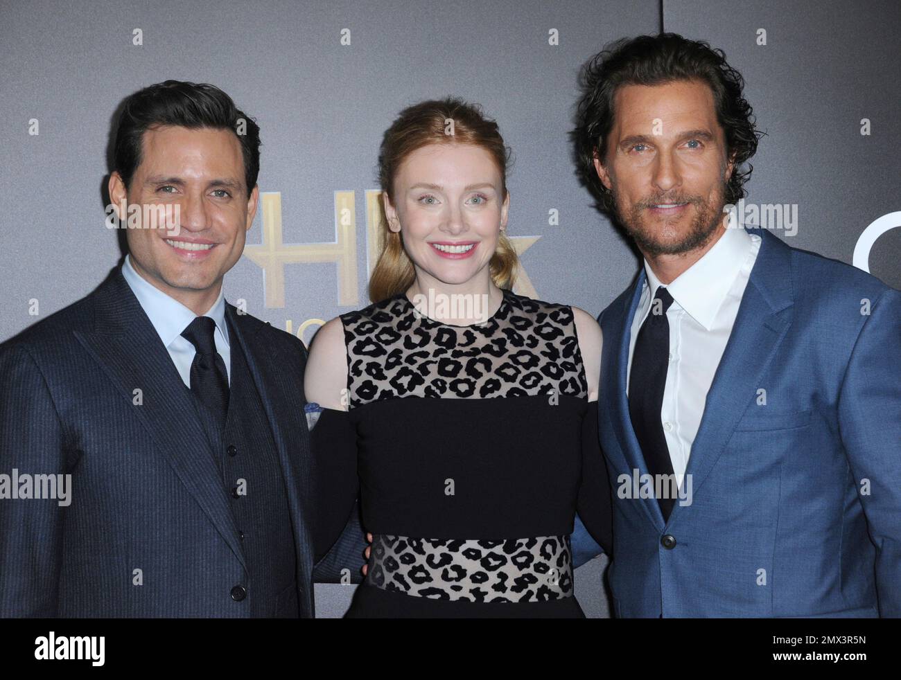 Edgar Ramirez, from left, Bryce Dallas Howard and Matthew McConaughey ...