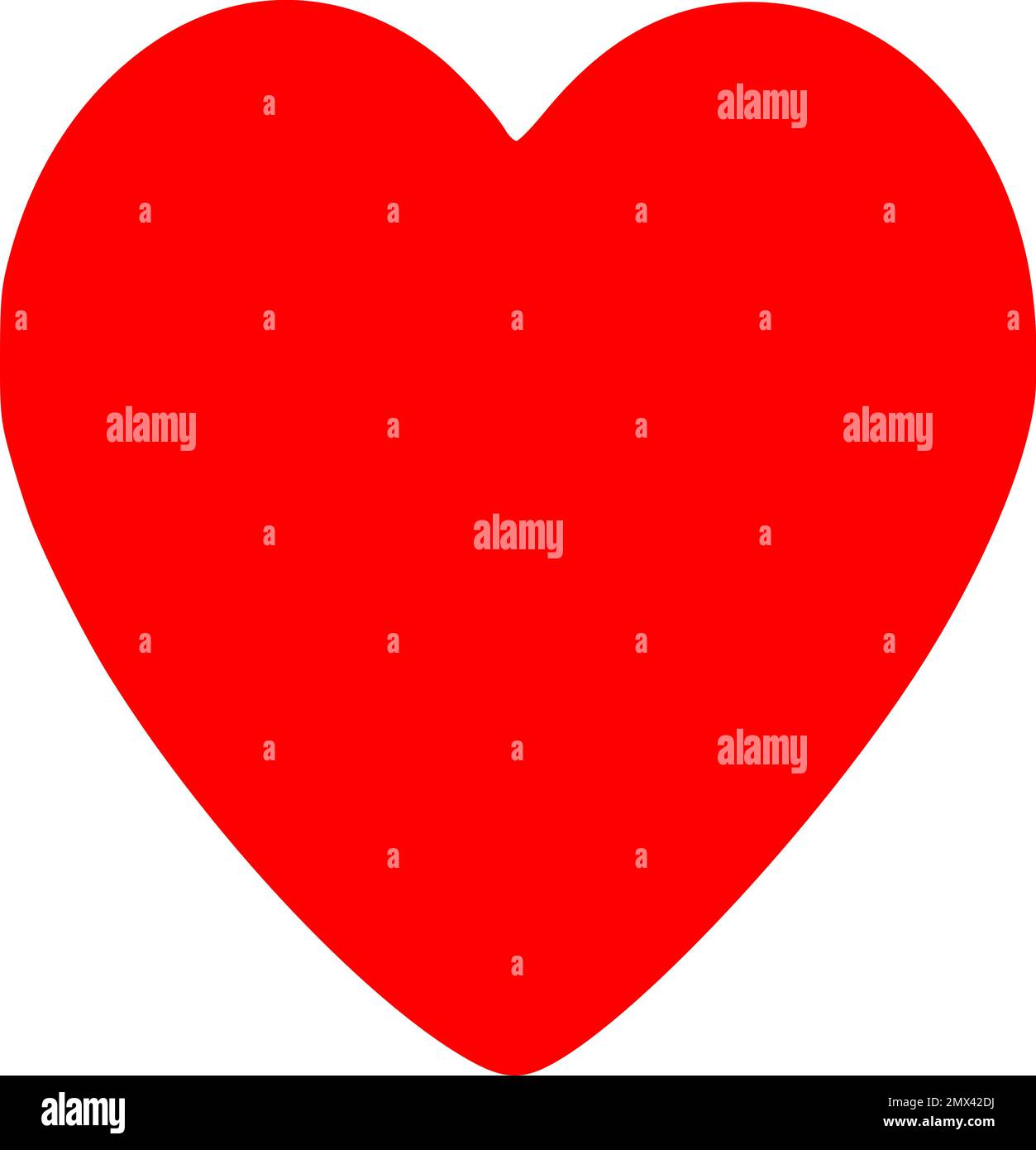 Red heart icon, red heart icon. Valentines Day. Love sign symbol ...