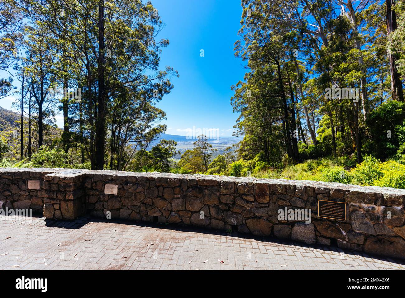 Fred Piper Memorial Lookout inAustralia Stock Photo - Alamy
