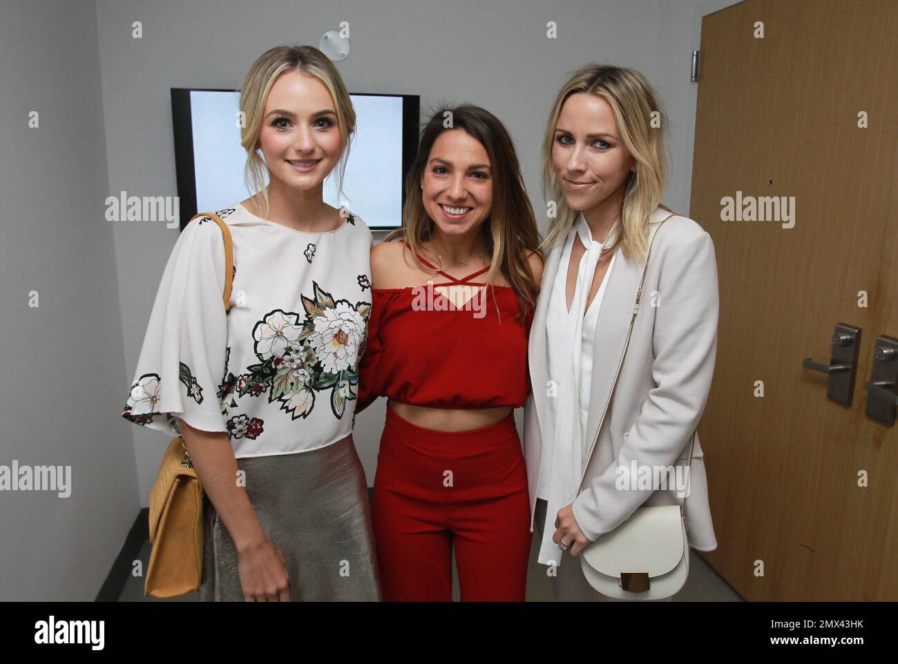 Lauren Bushnell left, Sarah Boyd founder of Simply Stylist and Jacey ...