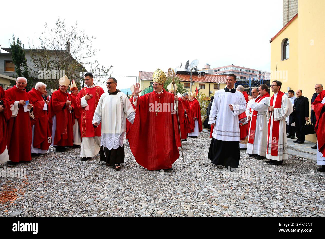 Cardinal Angelo Amato hails to Catholic believers at the end of the ...