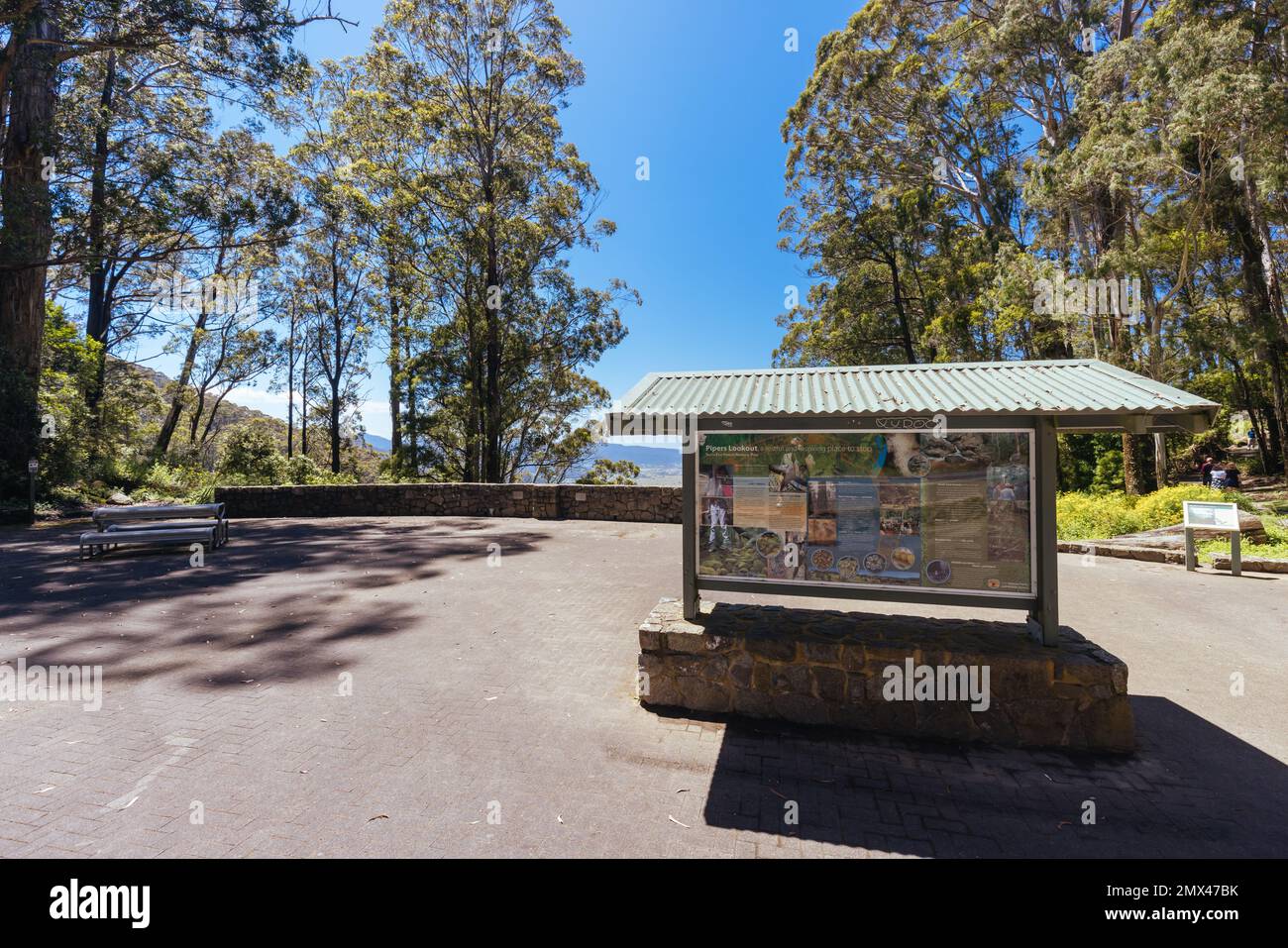 Fred Piper Memorial Lookout inAustralia Stock Photo - Alamy