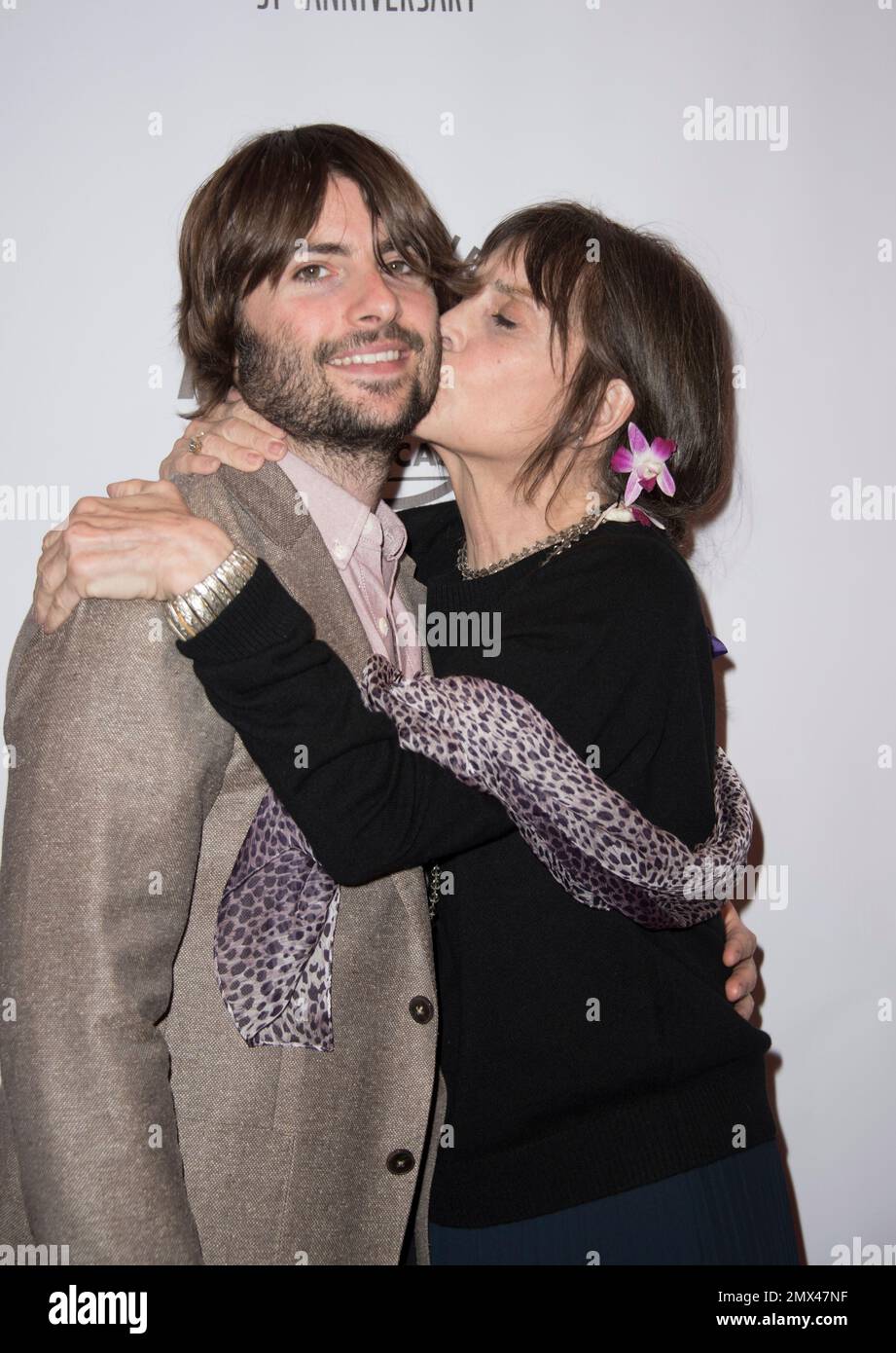 Robert Schwartzman, left, and Talia Shire attend the 31st Annual FLIFF ...