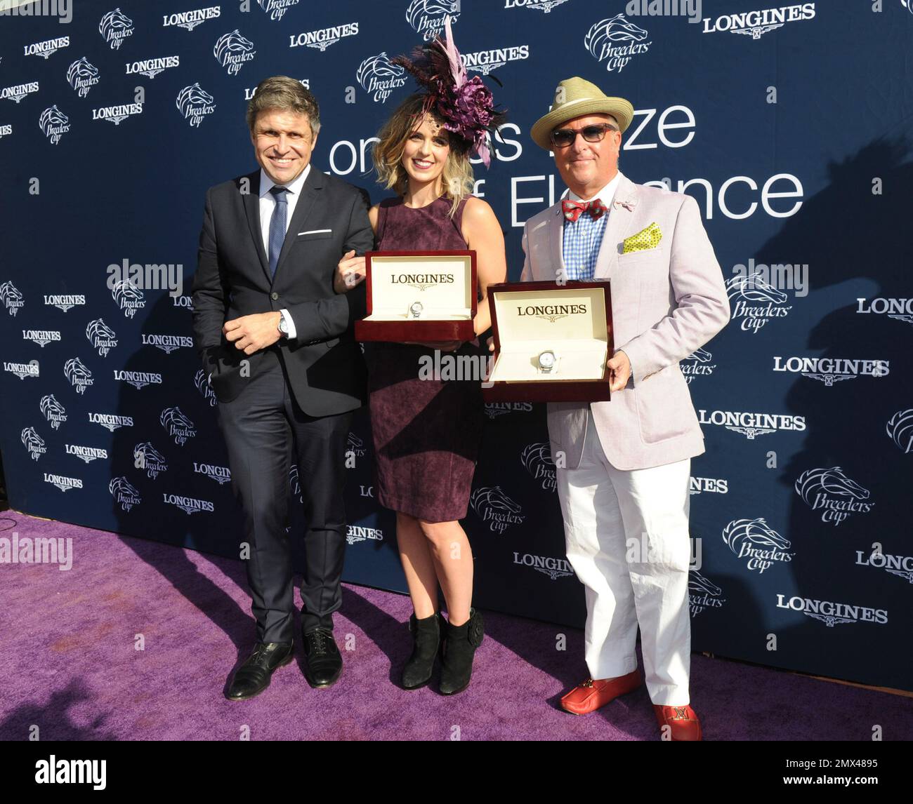 IMAGE DISTRIBUTED FOR LONGINES - Juan-Carlos Capelli, left, Longines ...