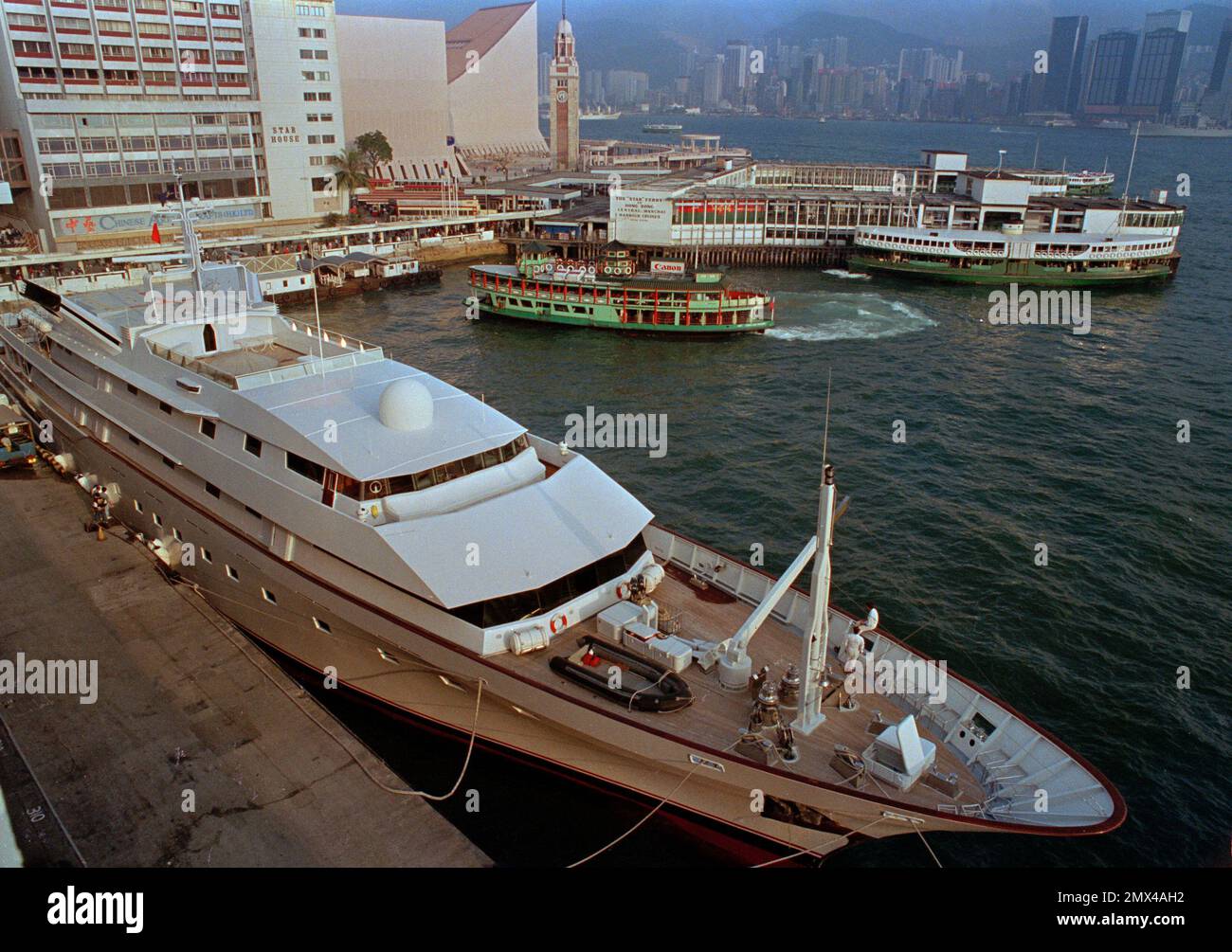 The Trump Princess, a luxury yacht owned by American real estate mogul ...