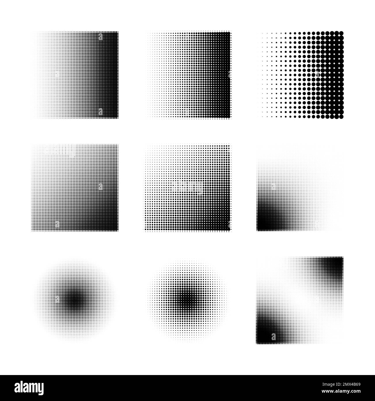 Halftone Dots Texture. Circle halftone. Comic dotted pattern. Vector ...