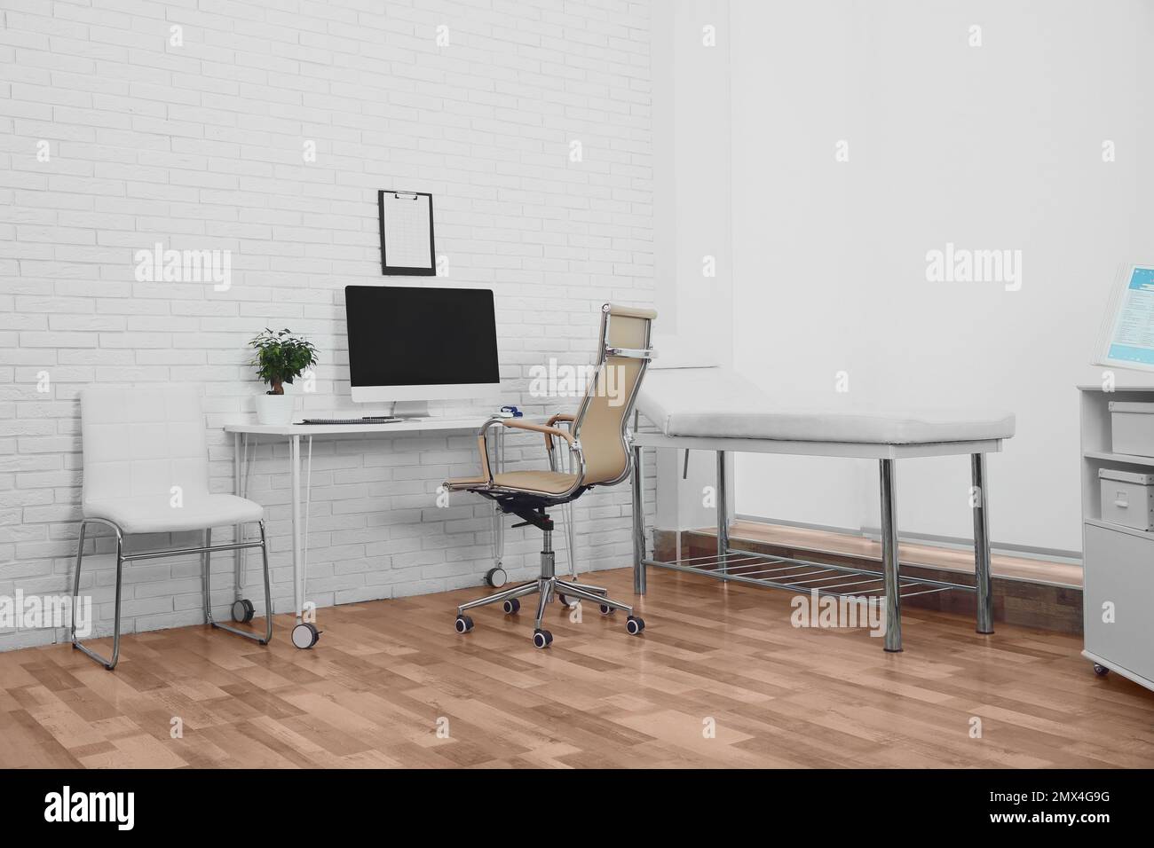 Interior of modern medical office. Doctor's workplace Stock Photo - Alamy