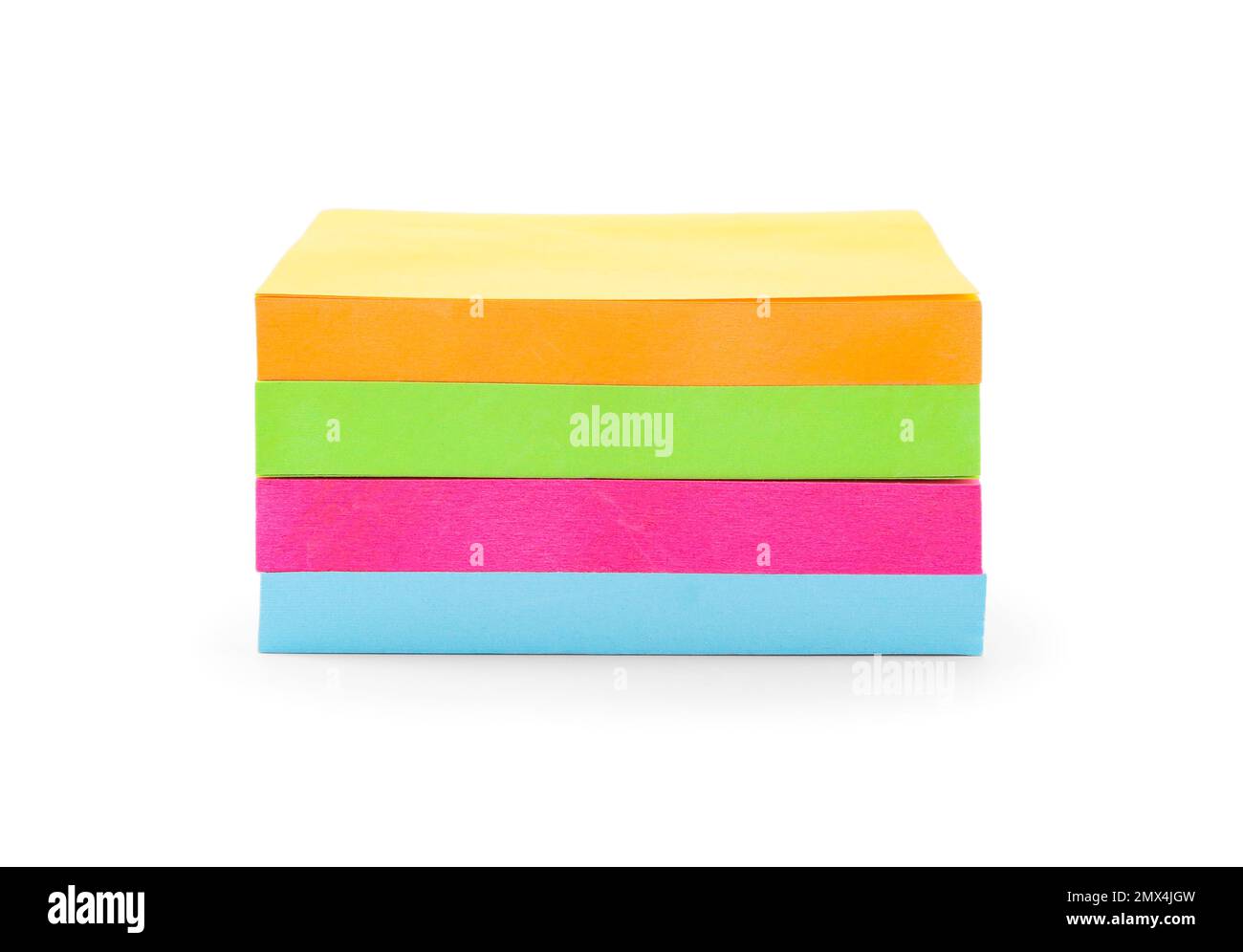 Bright sticky notes on Cut Out Stock Images & Pictures - Alamy