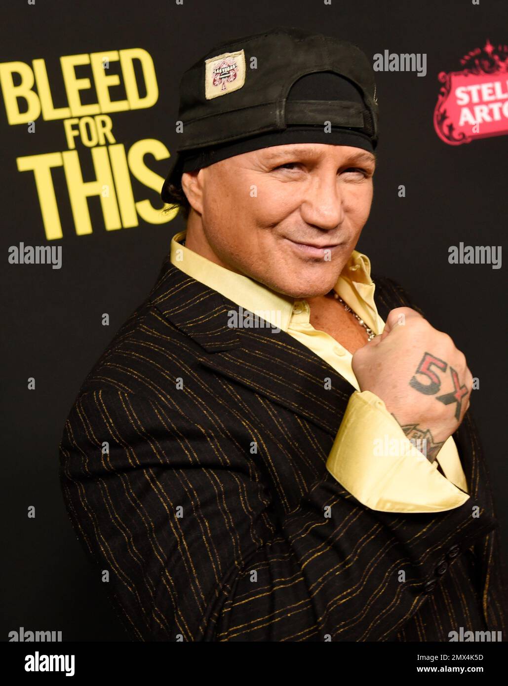 Former boxer Vinny Pazienza, subject of the film "Bleed for This ...