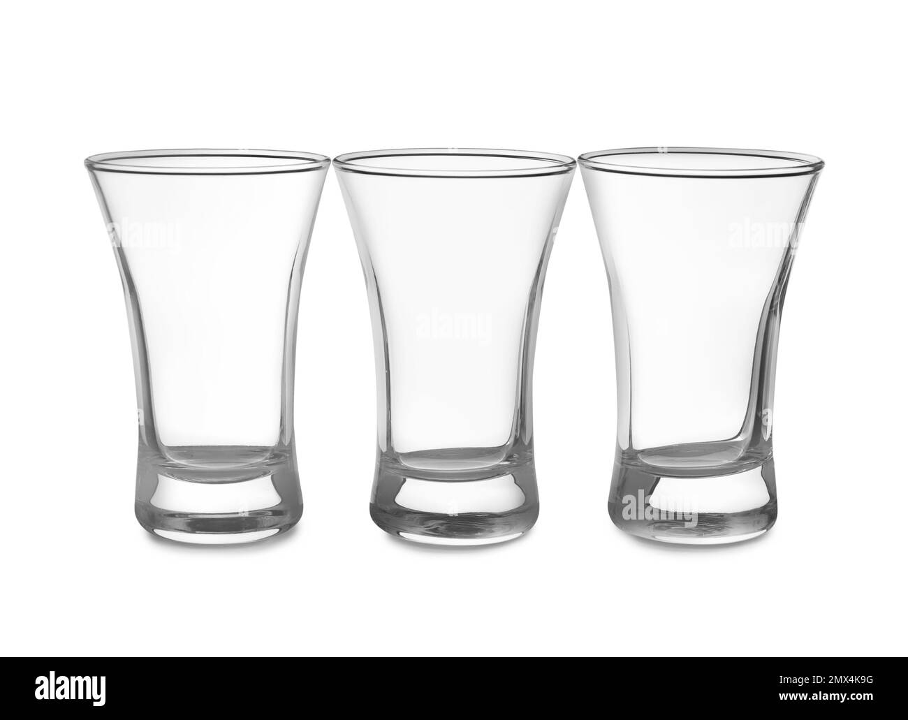 Empty shot glasses Black and White Stock Photos & Images - Alamy