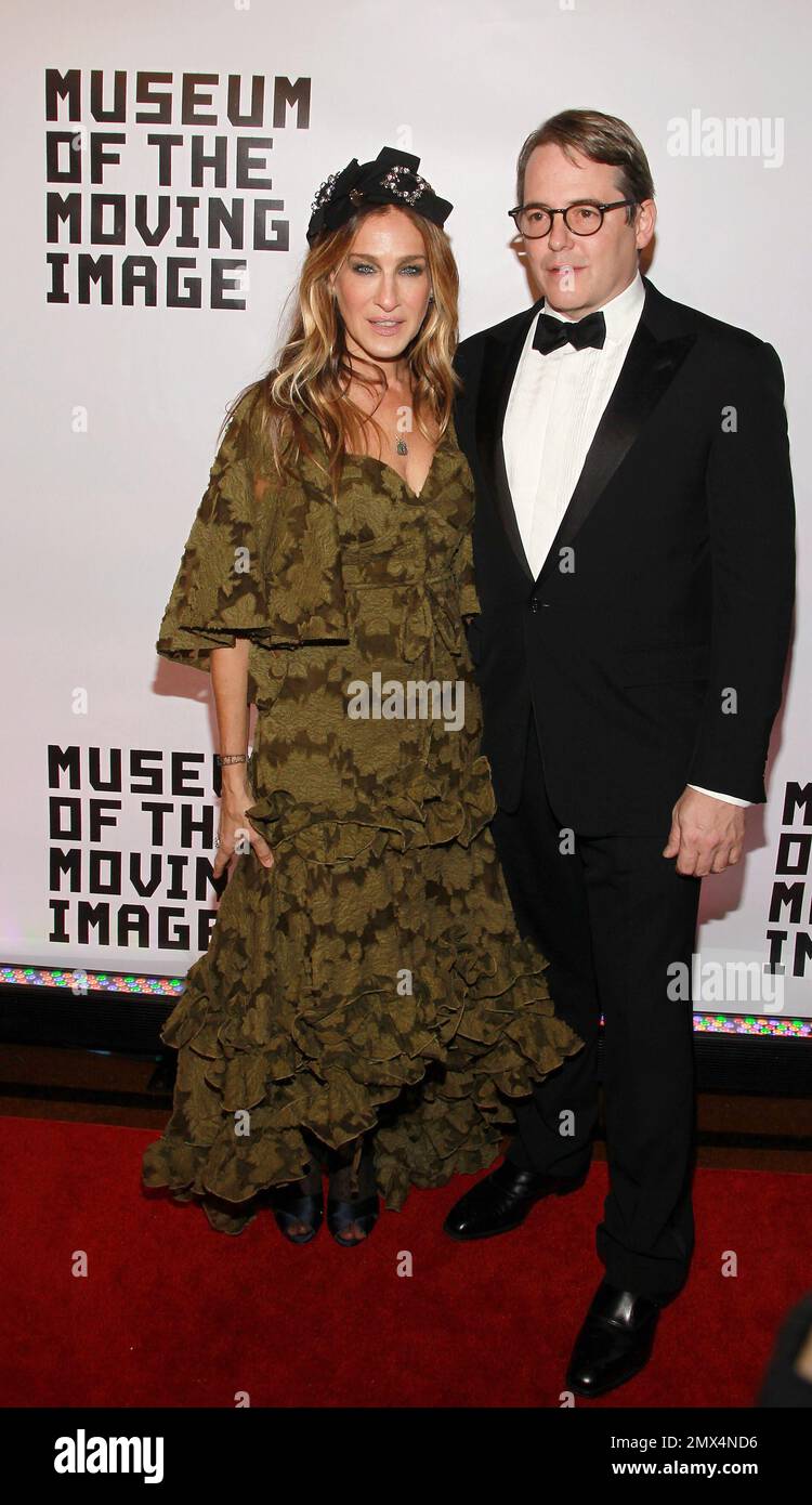 Actors Sarah Jessica Parker and Matthew Broderick attend the Museum of ...
