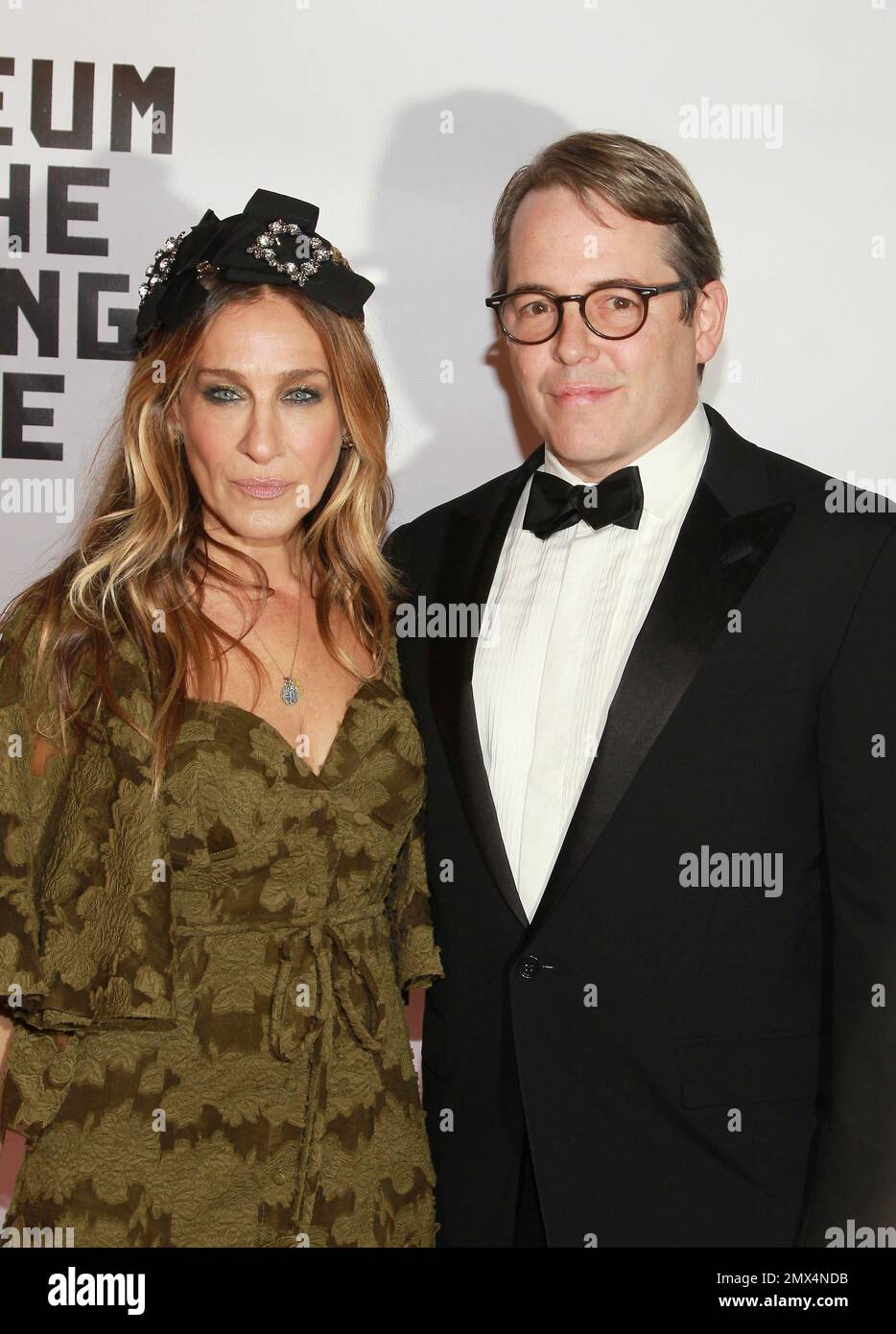 Actors Sarah Jessica Parker and Matthew Broderick attend the Museum of ...