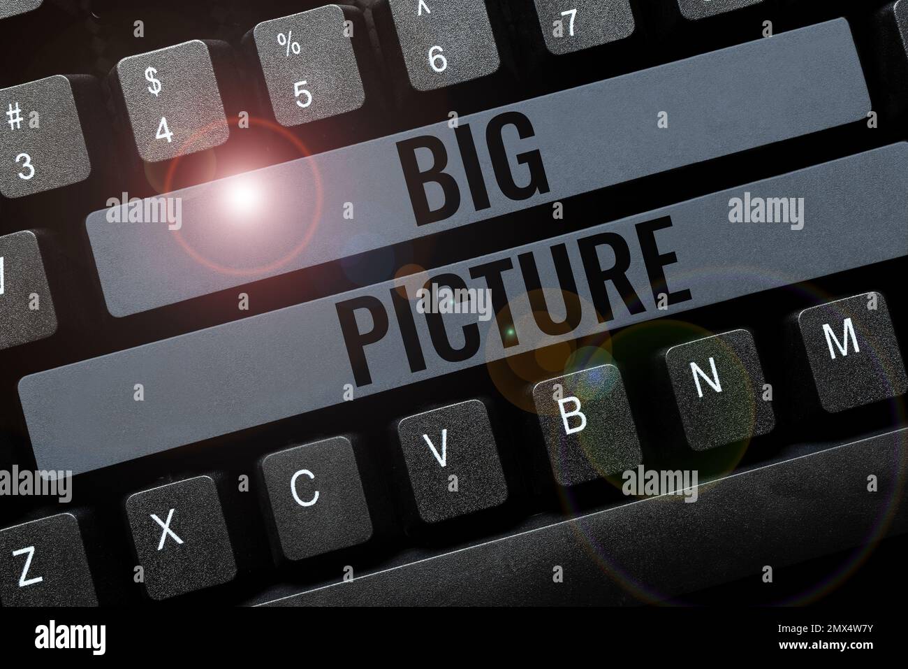 Writing displaying text Big Picture. Internet Concept most important ...