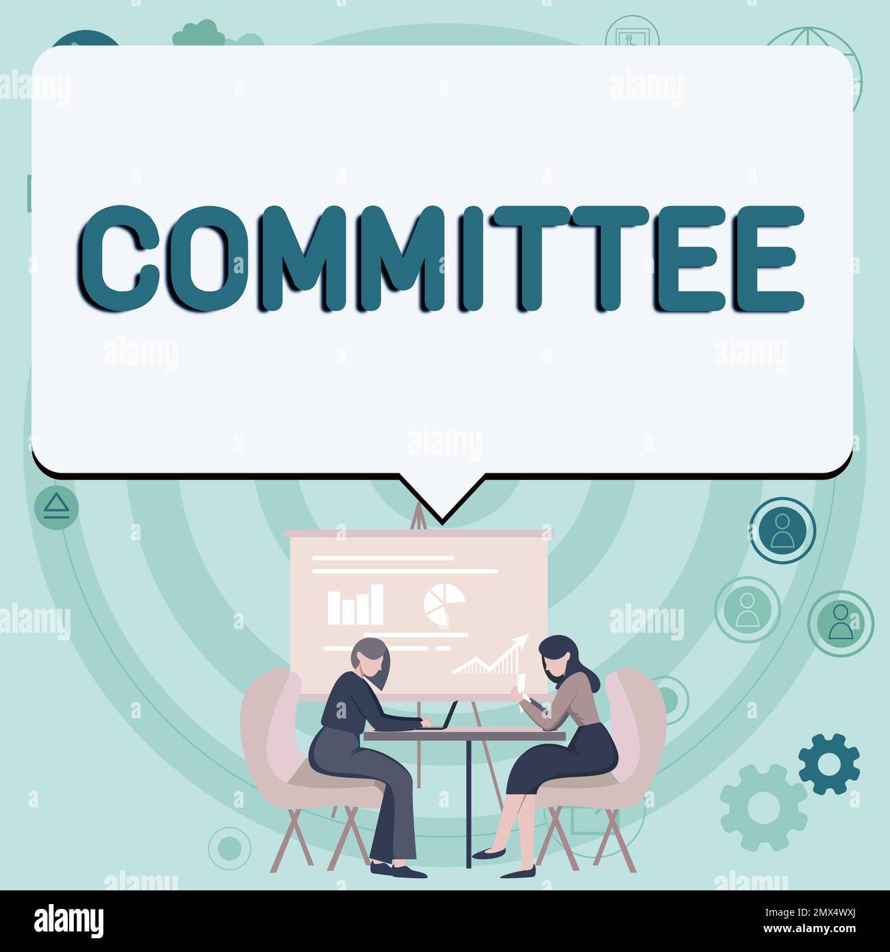 Conceptual display Committee. Concept meaning Group of people appointed ...