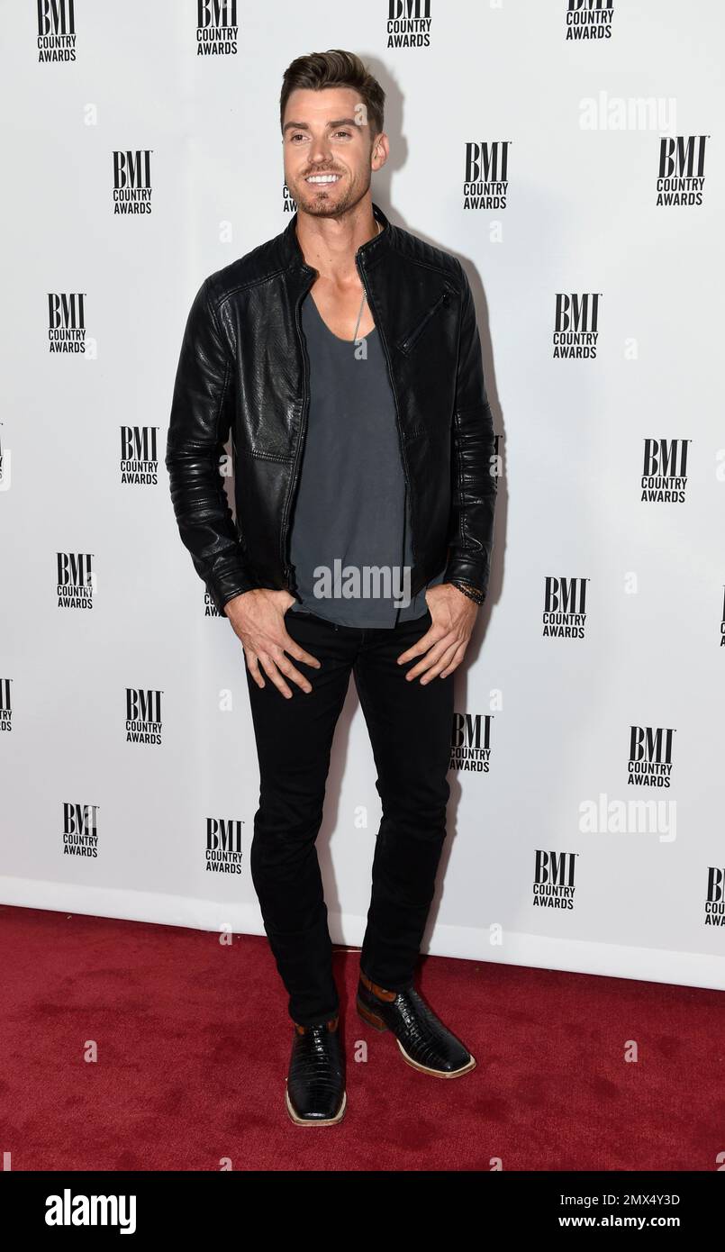 Luke Pell seen on the red carpet at 64th Annual BMI Country Awards at ...