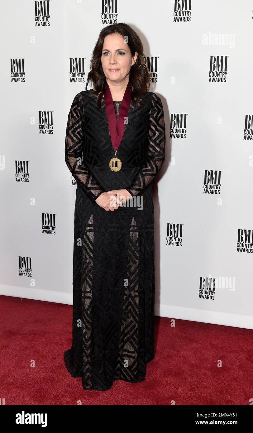 Lori McKenna seen on the red carpet at 64th Annual BMI Country Awards ...