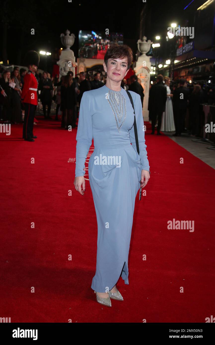 Actress Victoria Hamilton poses for photographers upon arrival at the ...