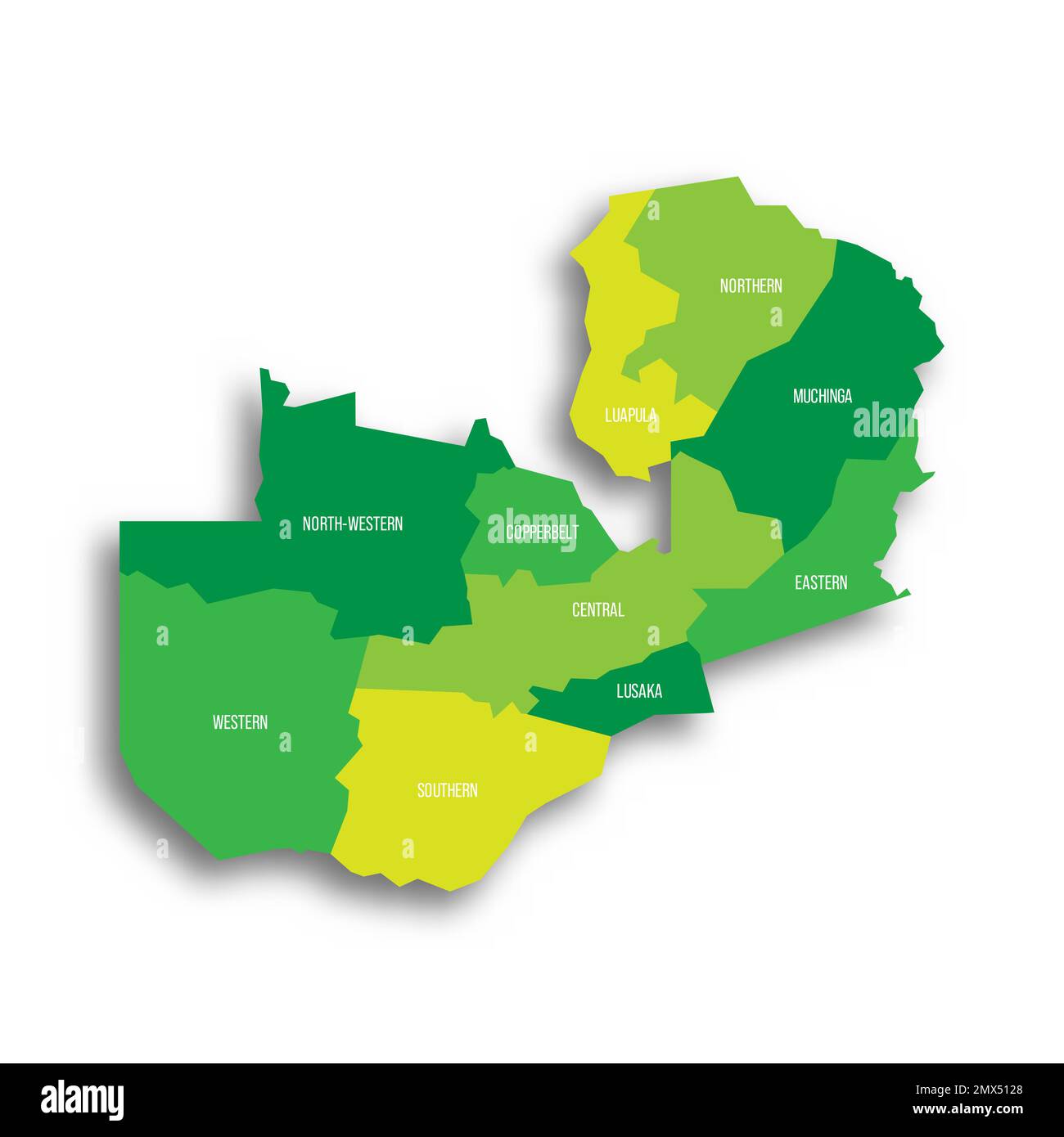 Zambia Political Map I Love Maps Zambia Road Map | I Love Maps