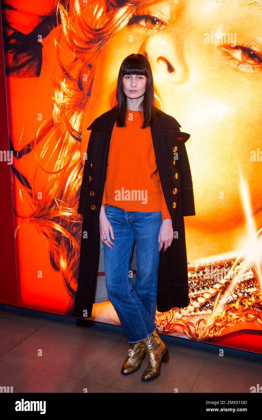 Model Erin O'Connor poses for photographers upon arrival at the Sam ...