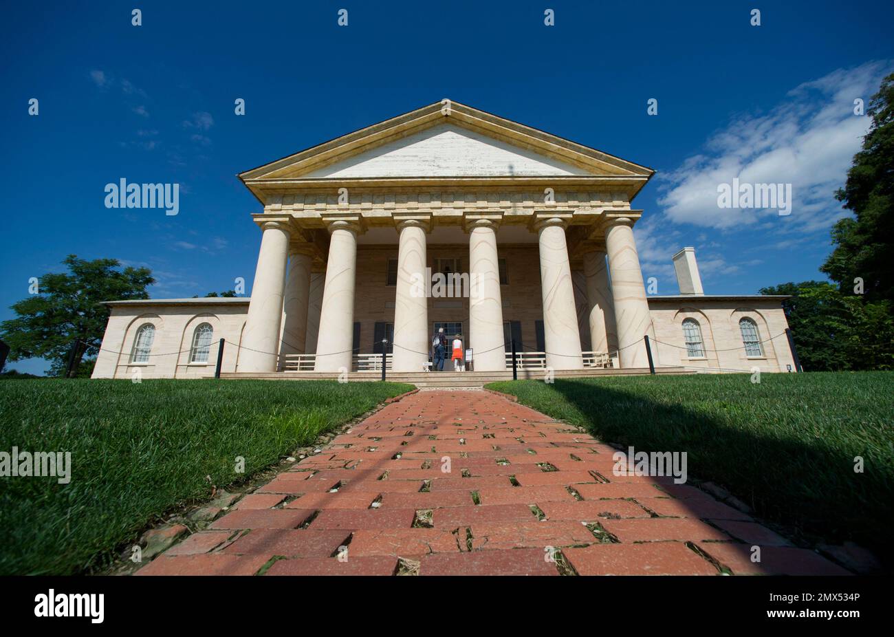 FILE - In this July 17, 2014, file photo, the historic Arlington House ...