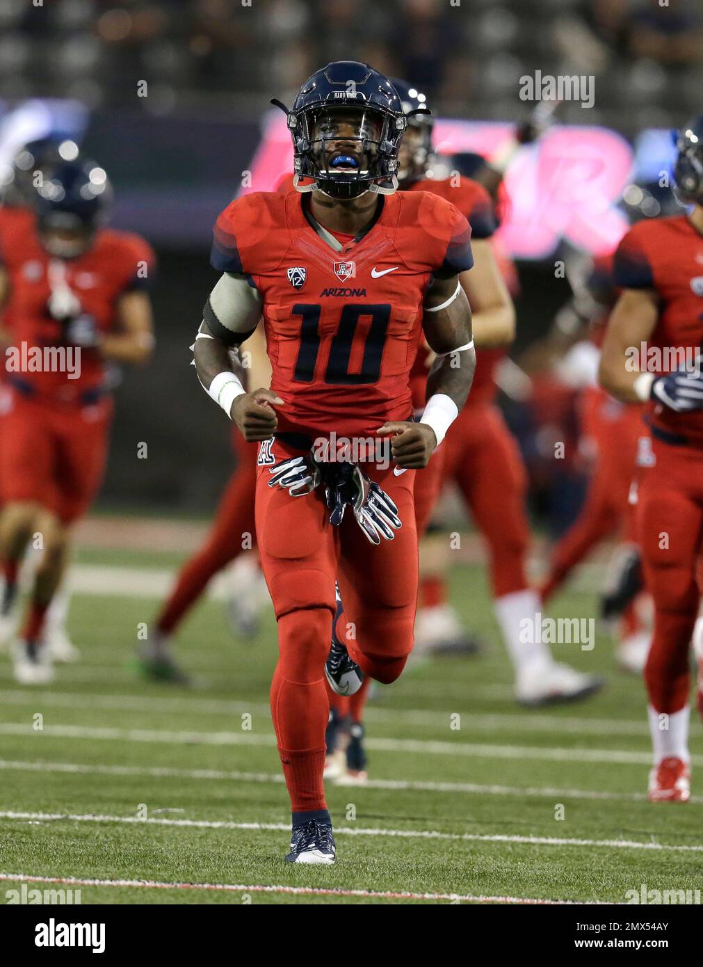 Arizona wide receiver Samajie Grant (10) during the second half of an ...