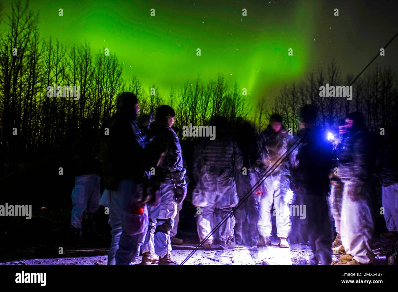 In this Oct. 25, 2016 photo provided by the U.S. Army Alaska ...