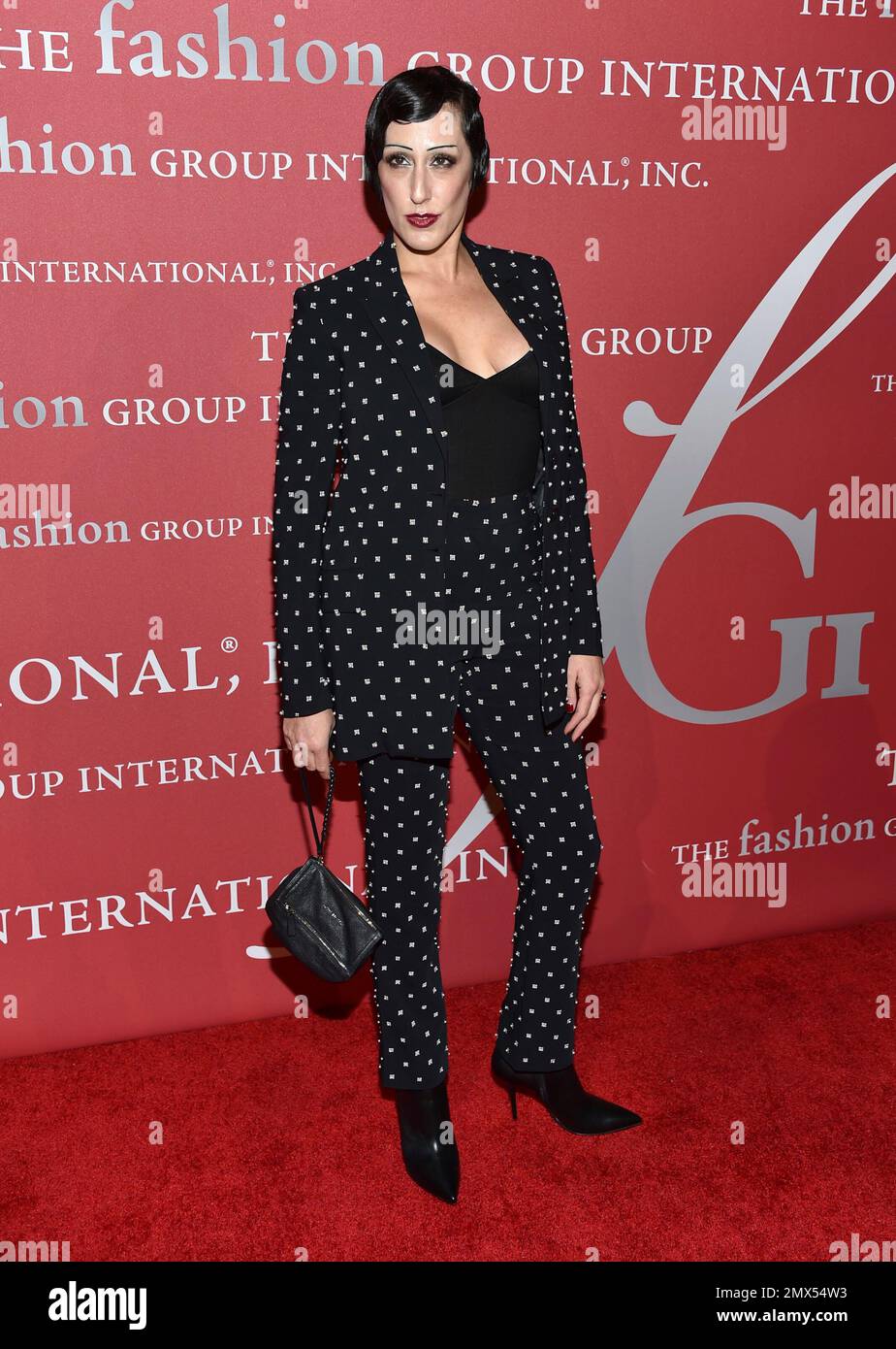 Lady Fag attends The Fashion Group International's Night of Stars Gala ...