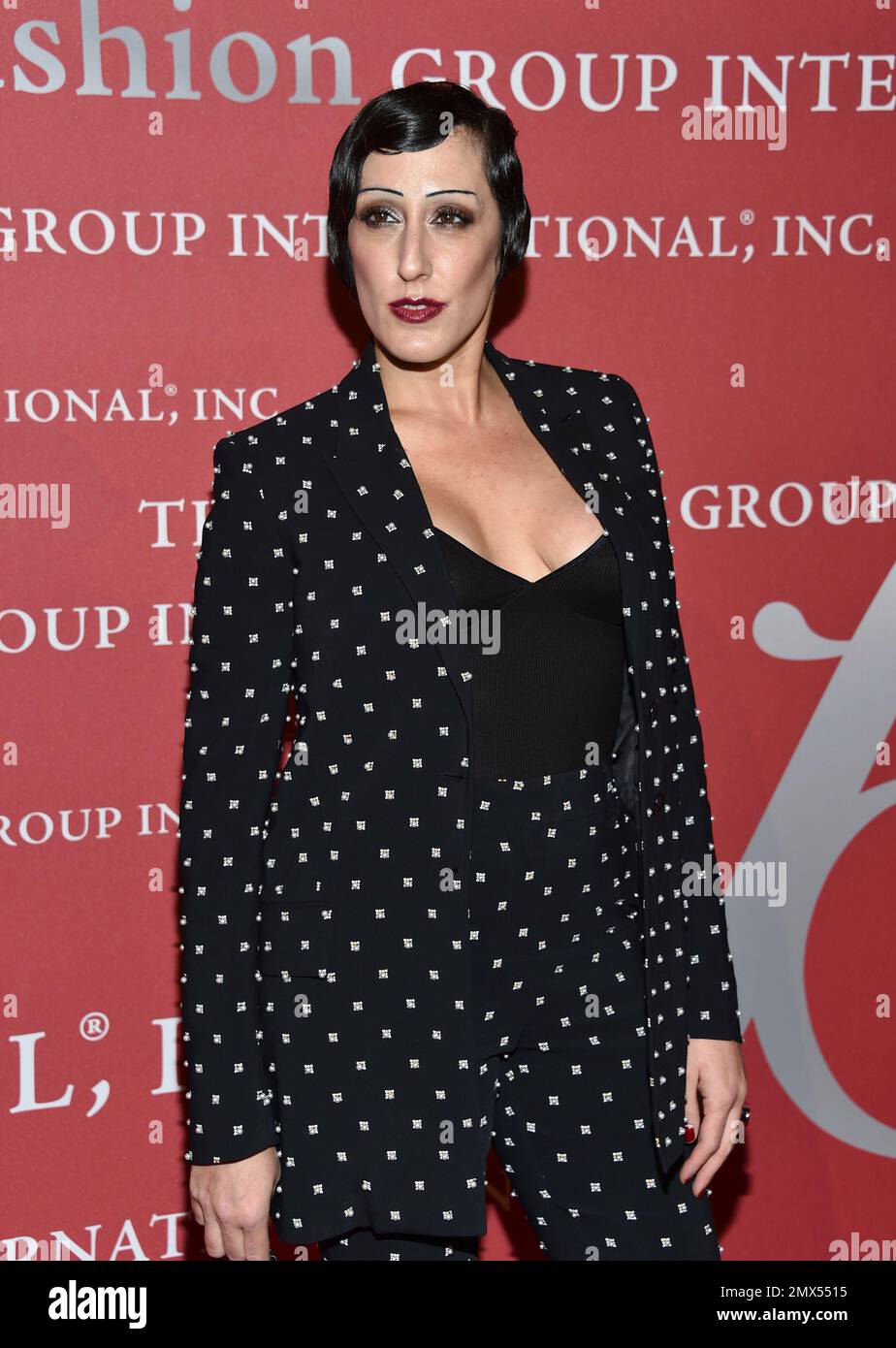 Lady Fag attends The Fashion Group International's Night of Stars Gala ...