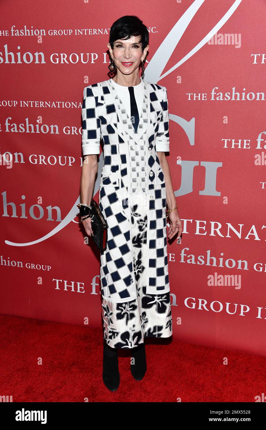 Amy Fine Collins attends The Fashion Group International's Night of ...