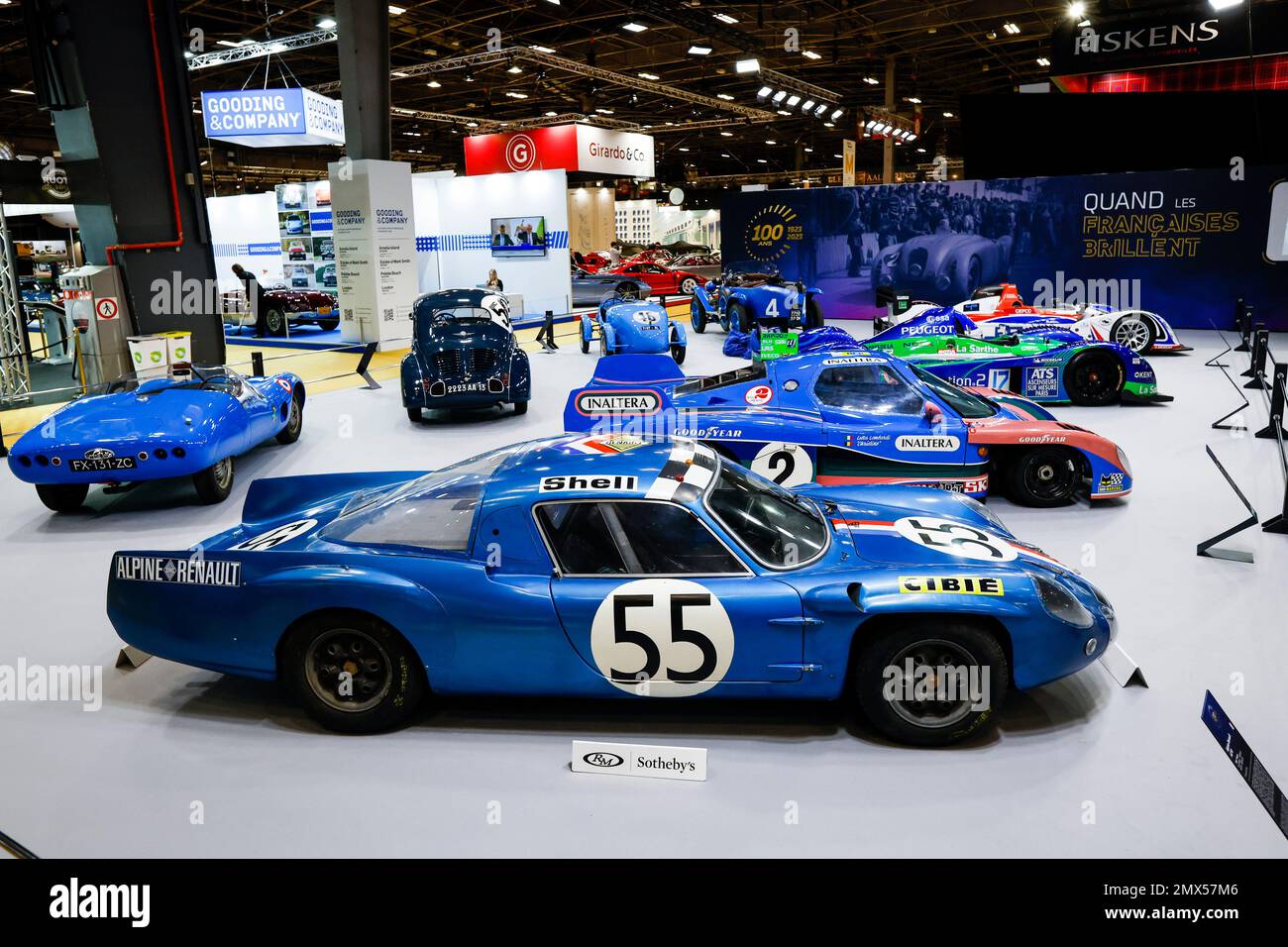 Alpine Renault A210 during the Retromobile 2023 at the Paris Expo Porte ...