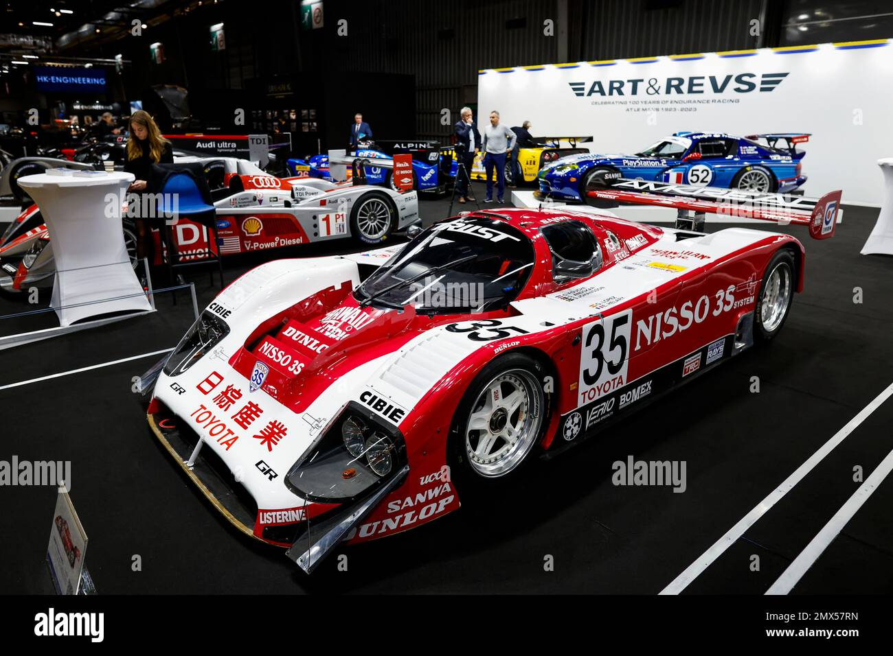 Toyota 92C-V during the Retromobile 2023 at the Paris Expo Porte de ...