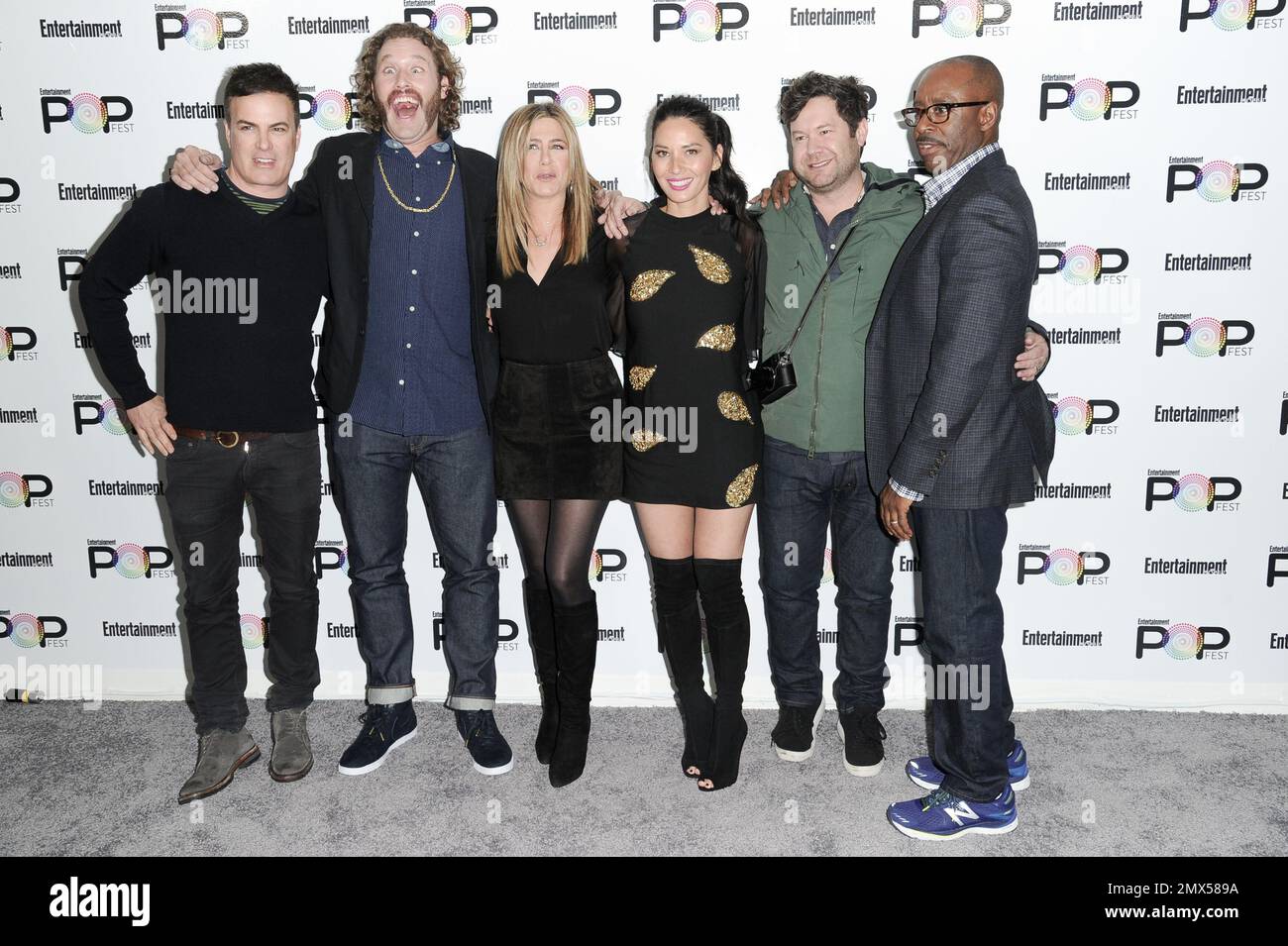 Will Speck, T.J. Miller, Jennifer Aniston, Olivia Munn, Josh Gordon and ...