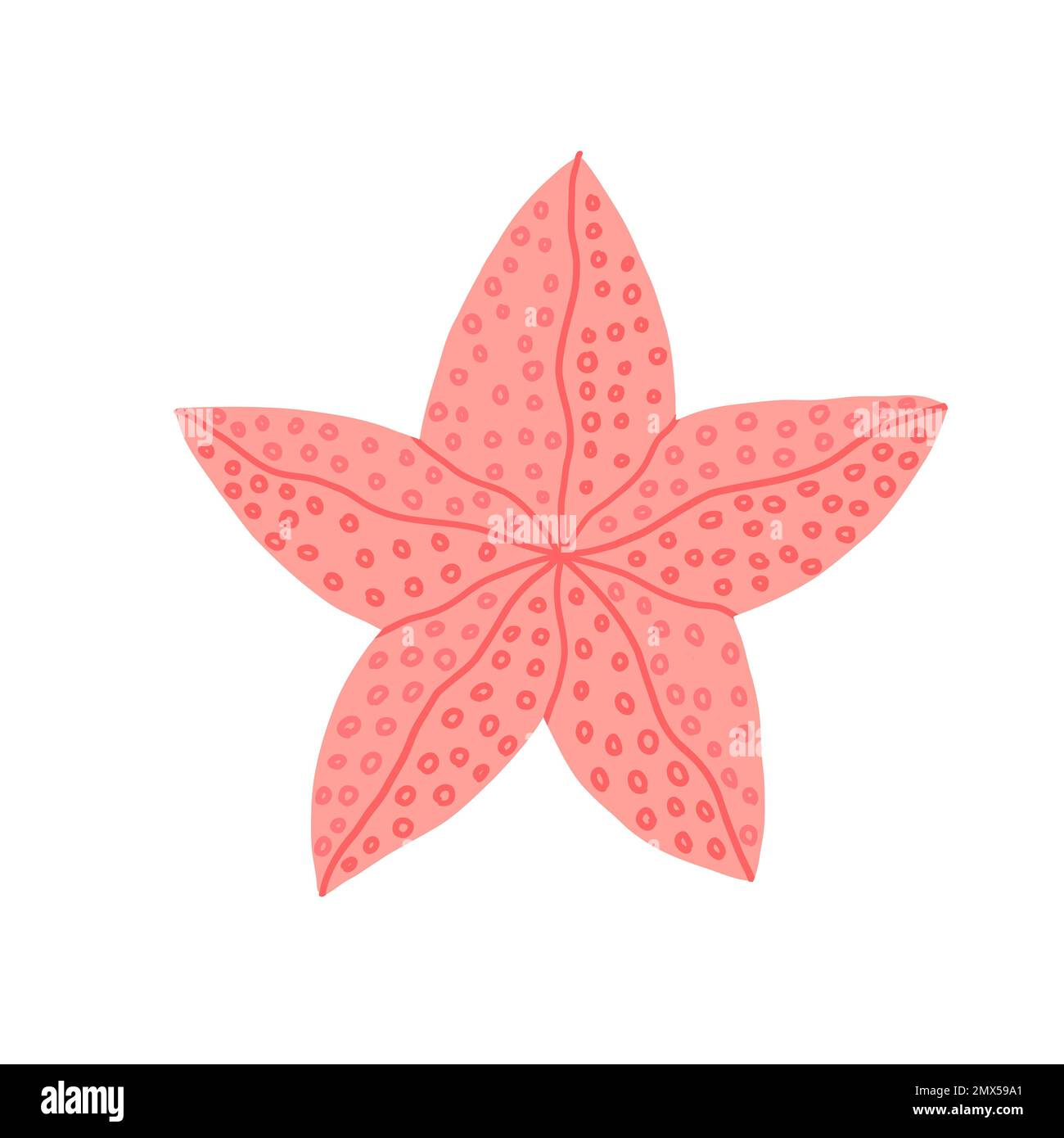 Star fish coral reef Stock Vector Images - Alamy
