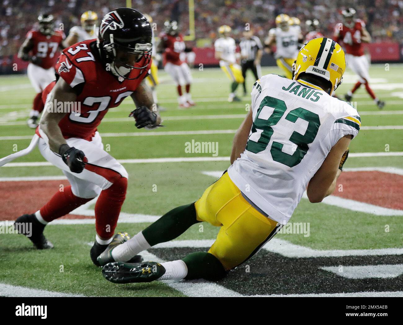 Green Bay Packers wide receiver Jeff Janis (83) makes a catch for a ...