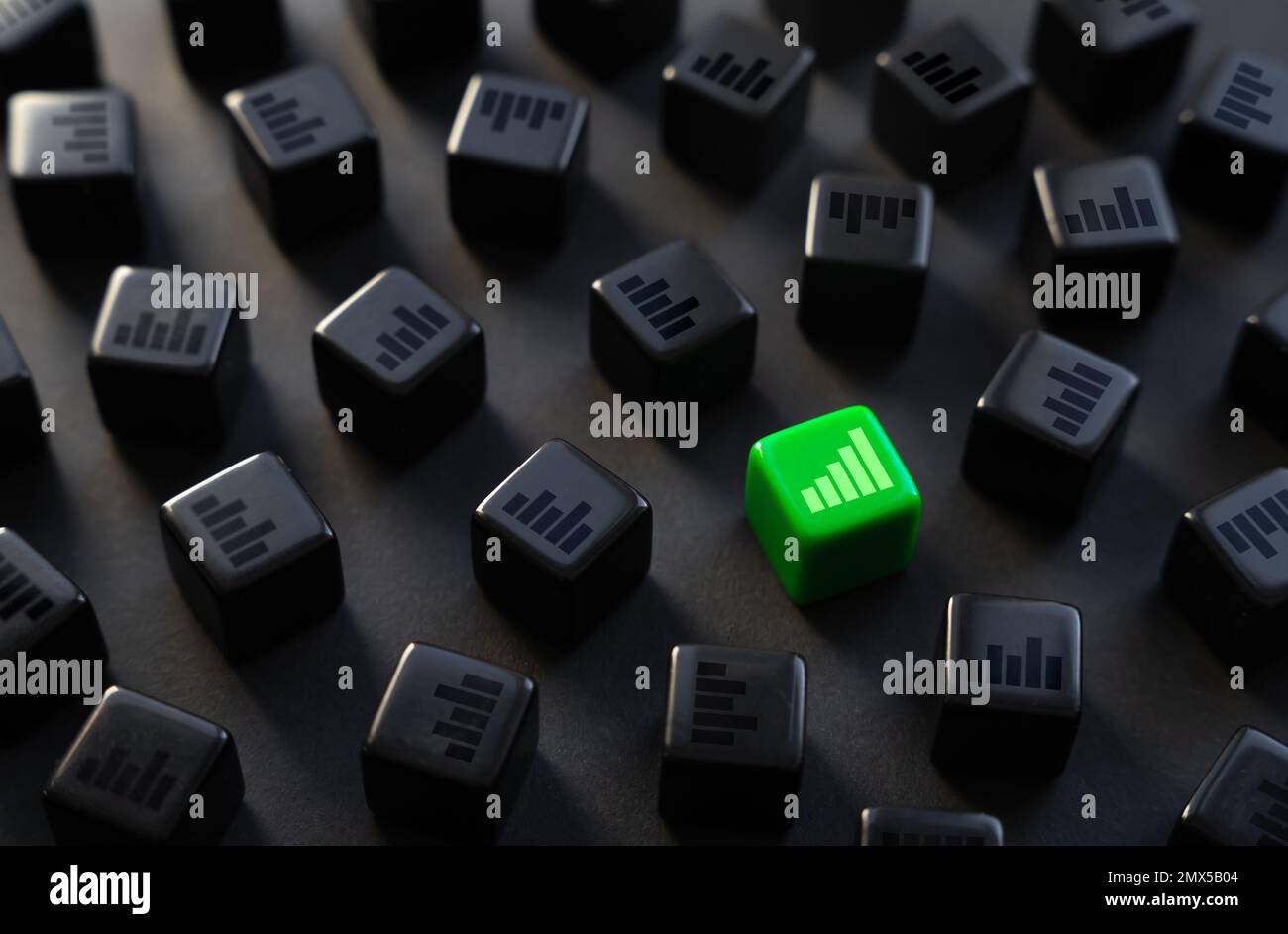 Best growth trend. Growth and increase in profits. Good productivity ...