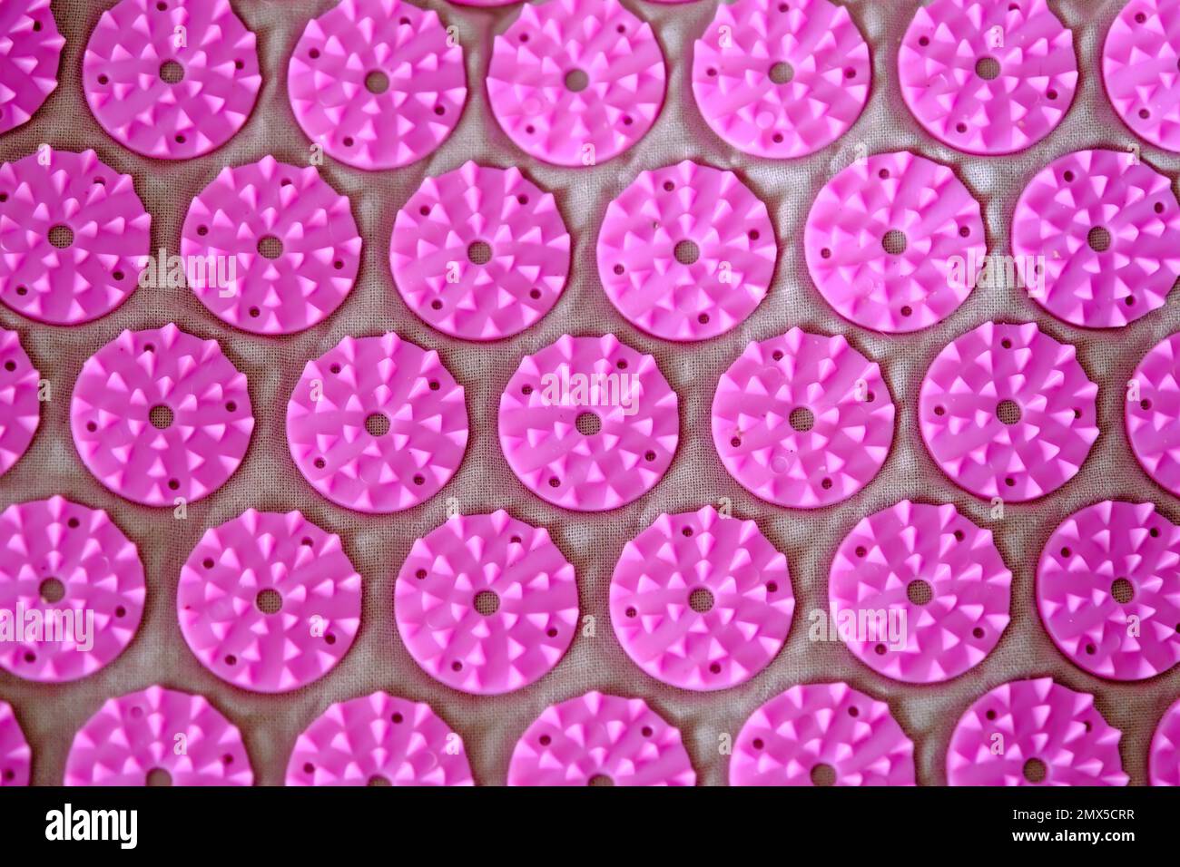 Acupuncture mat. Concept of wellness, reflexology and self-care ...