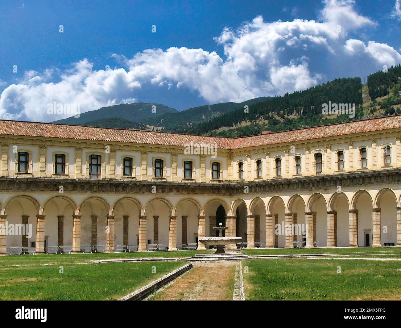The Certosa di San Lorenzo (Padula) is the largest monastery in ...