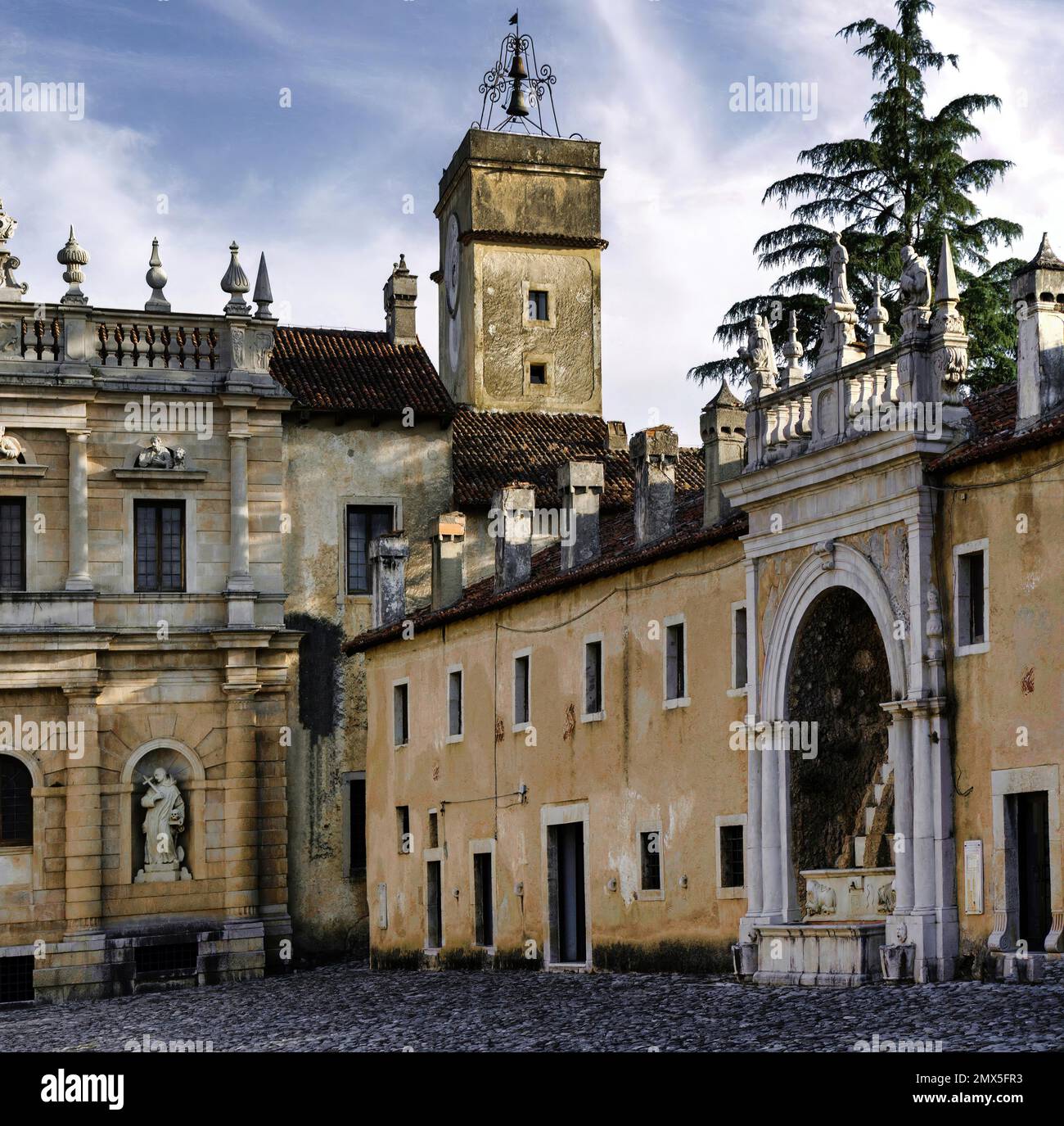 The Certosa di San Lorenzo (Padula) is the largest monastery in ...