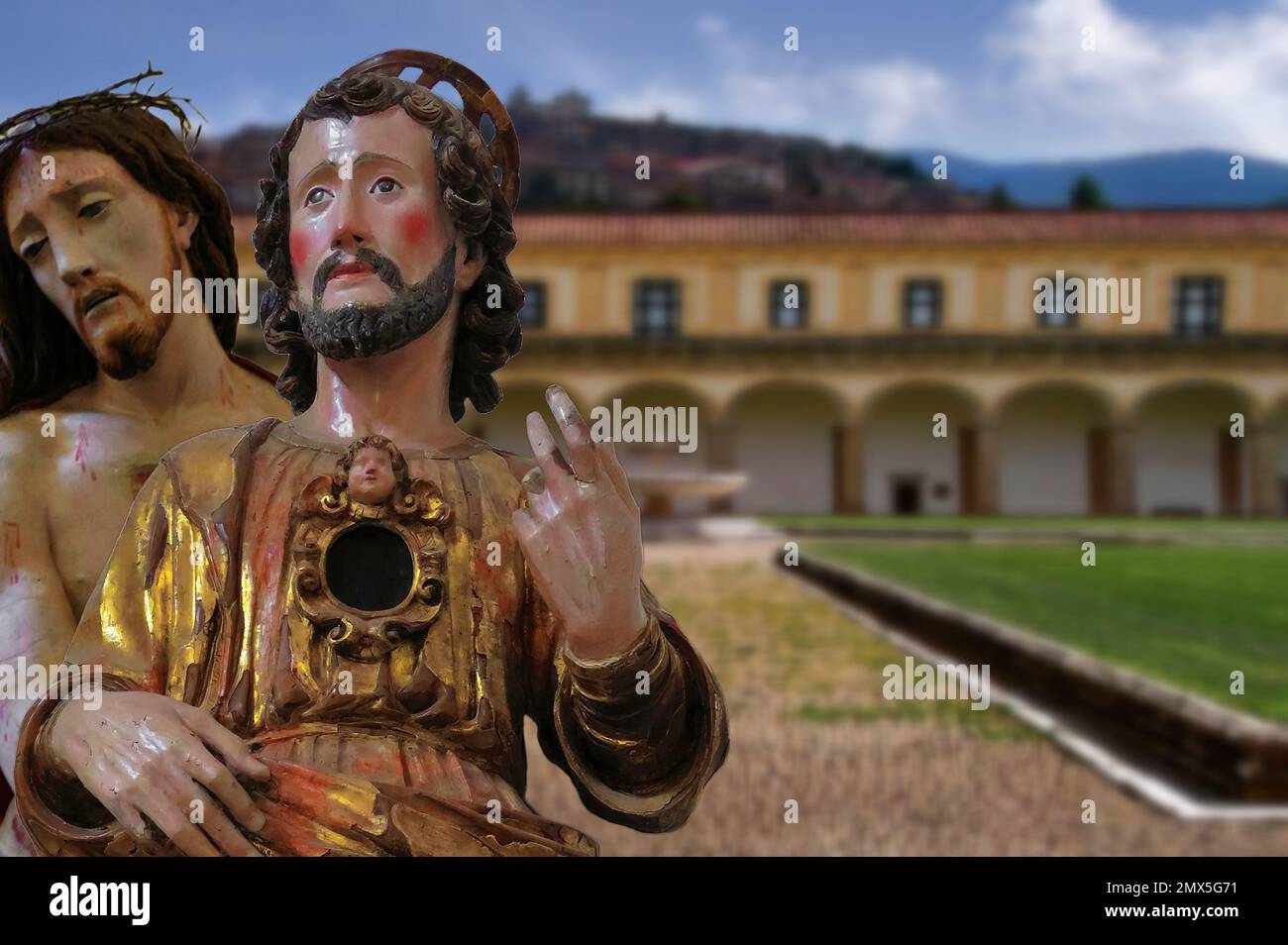 The Certosa di San Lorenzo (Padula) is the largest monastery in ...