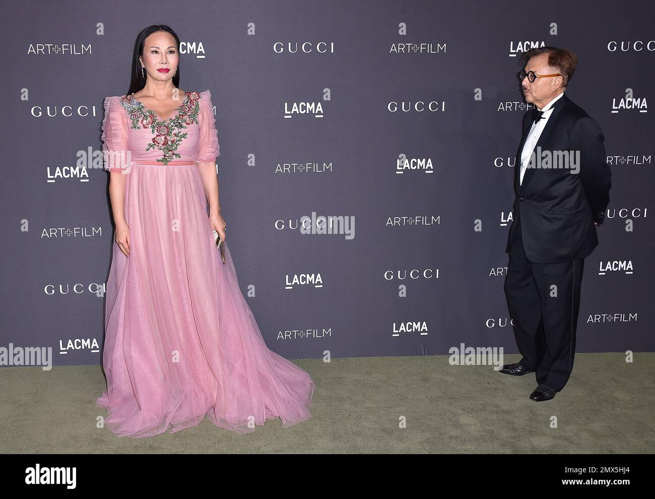 Eva Chun Chow and Michael Chow arrive at the 2016 LACMA Art + Film Gala ...