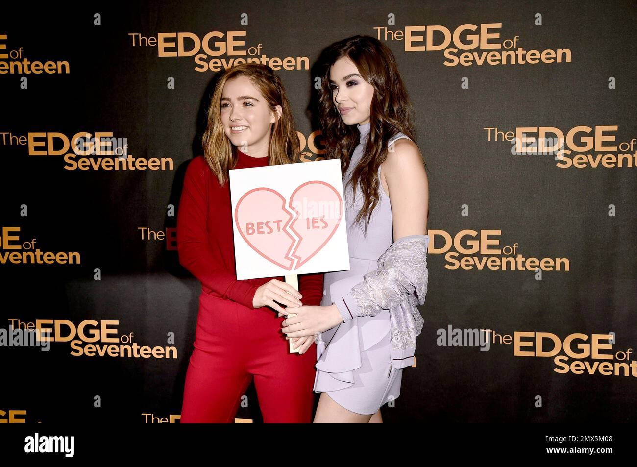 Haley Lu Richardson and Hailee Steinfeld seen at STX Entertainment "The ...